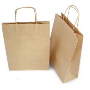 ΤΣΑΝΤΑ ΧΑΡΤΙΝΗ ΣΤΡΙΦΤΟ ΚΡΑΦΤ 18Χ8Χ24 250ΤΕΜ - Food Hellas S.K