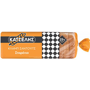 ΚΑΤΣΕΛΗΣ ΤΟΣΤ ΚΛΑΜΠ ΣΑΝΤΟΥΙΤΣ 1000gr. - (ΣΤΑΡΕΝΙΟ) - Food Hellas S.K